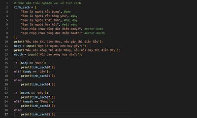 Xâu (String) trong Python