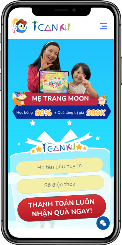 ICANKid | Ứng dụng "Chơi mà Học" cho bé từ 2 - 6 tuổi | v3-a2